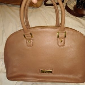 Joy & Iman Bags | Joy Iman Genuine Leather Glamour Handbag | Poshmark